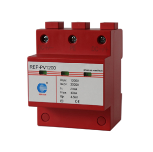 Surge protector for PV1200 with Combined disconnection and short ...